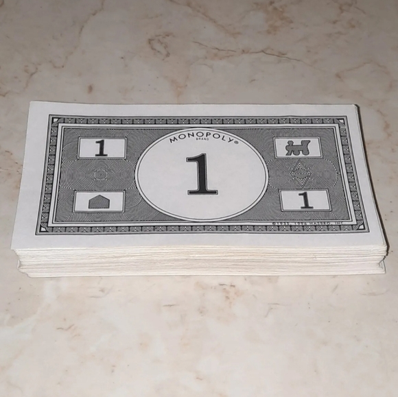 Games | 1996 Monopoly Board Game Replacement Piece Money | Poshmark
